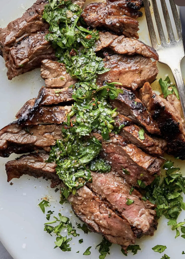 FAMILY DINNER - Steak Chimichurri - Fresh Flamingo